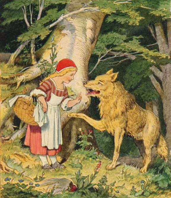 Fictional Fashion: Red Riding Hood – The Story Adventurer